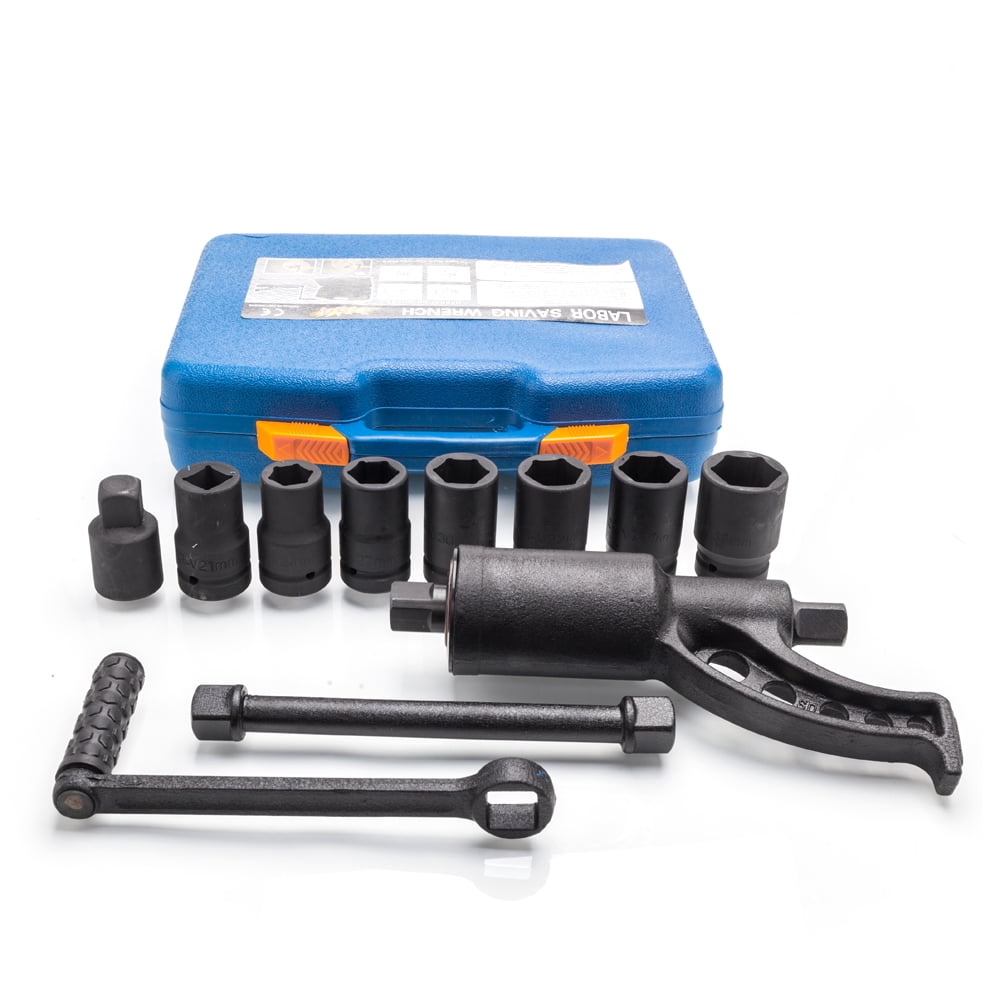 raointy Heavy Duty Multiplier Set Wrench Labor Saving 4ps Sockets Black ...