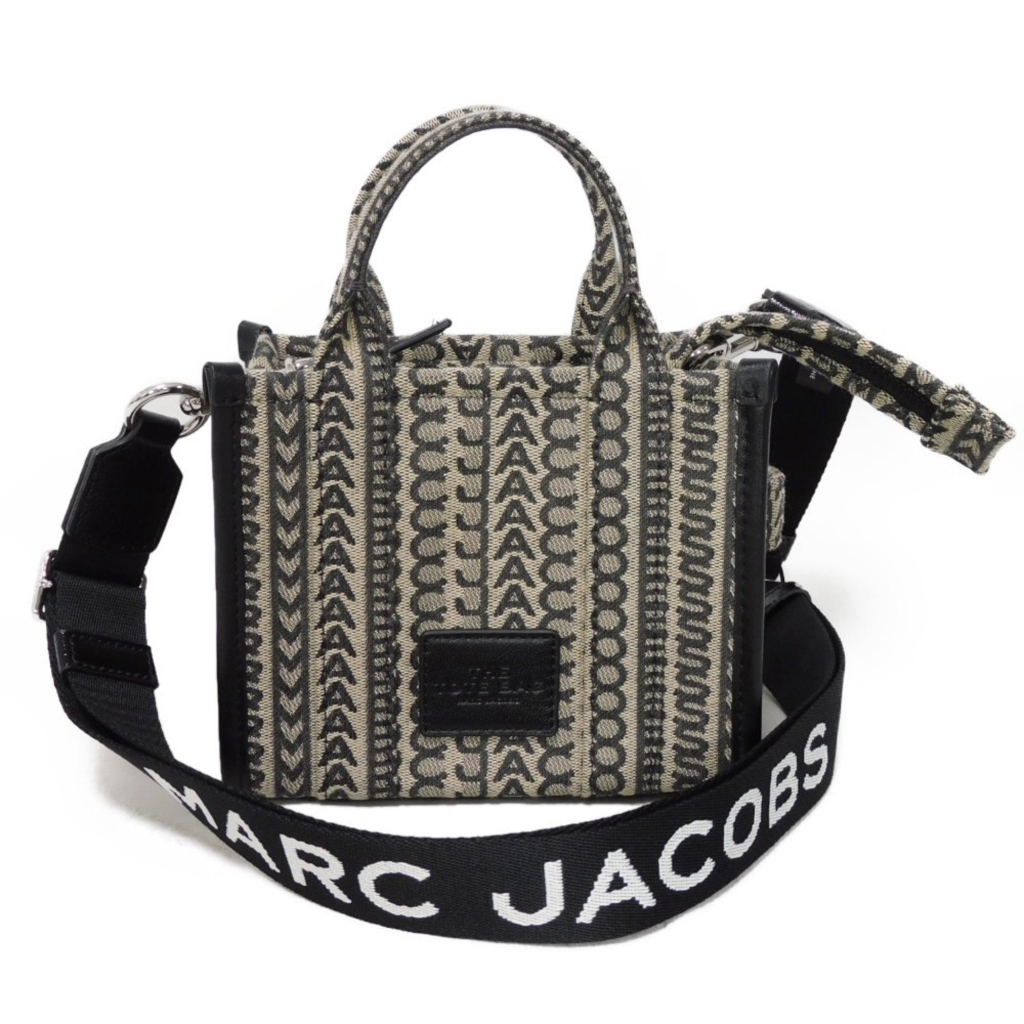 Pre-Owned MARC JACOBS Tote Bag The Monogram Jacquard Mini Shoulder ...