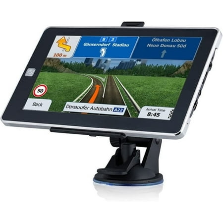 GPS Navigation Device with Free Traffic 7 Inch Touch Screen Truck GPS ...