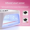 108W Rechargeable Nail Lamp - 36 LED Cordless Nail Dryer for Gel Polish ...