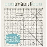 Sew Kind Of Wonderful Ruler Sew Square 6 - Walmart.com