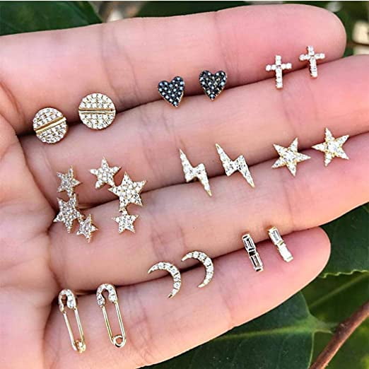 Unique stud earring sets store