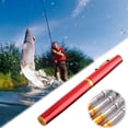 BESTSKY 1M Mini Pen Fishing Pole Telescopic Fishing Rod Portable Pocket ...