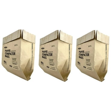 Whirlpool W10165294RB Plastic Trash Compactor Bags, 15 inch, Pack of 60 ...