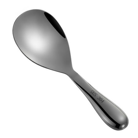 Rice Paddle, Rice Spoon with Stainless Steel, Rice Serving spoon, Non ...