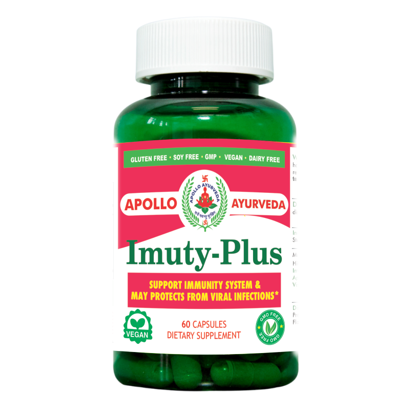 Apollo Ayurveda Imuty Plus Support Immune System Dietary Herbal ...