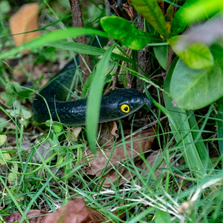 Rubber Snakes Snake Lures Realistic Black * Prank Snake Toy Soft,