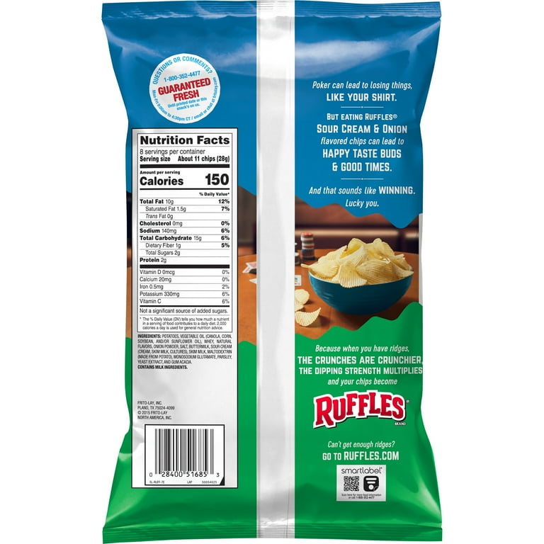 Ruffles Sour Cream And Onion