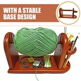 Raindrops 1Pcs Yarn Spinner Wood Knitting Yarn Rack for Thread Storage ...