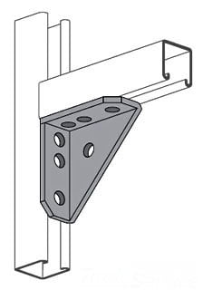 Power-Strut PS 3373, Channel Angle Fitting, Universal Angle Bracket, 1 ...