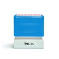 Self Inking Stamp, Pre Inked Office Stamp for Business, Red Ink Custom ...