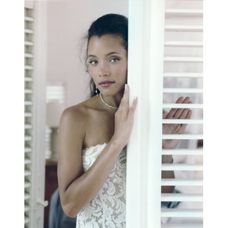 Michael Michele standing in Dress Portrait Photo Print (8 x 10 ...