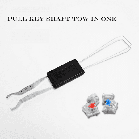 KUIZAP Universal Keyboard Key Cap Puller 2 In 1 Keycap Puller for ...