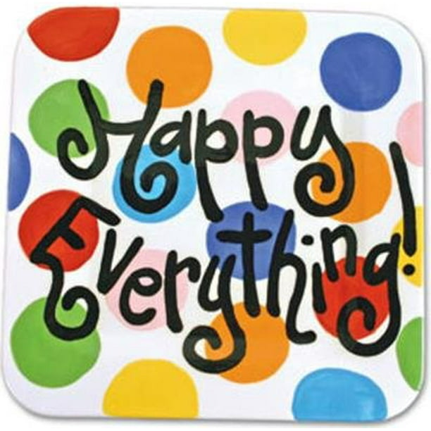 Coton Colors Happy Everything Mini Platter - Walmart.com - Walmart.com