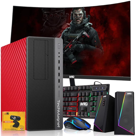 Restored HP Z1 Gaming Desktop,Christmas Edition – Intel Core i7 9th Gen ...