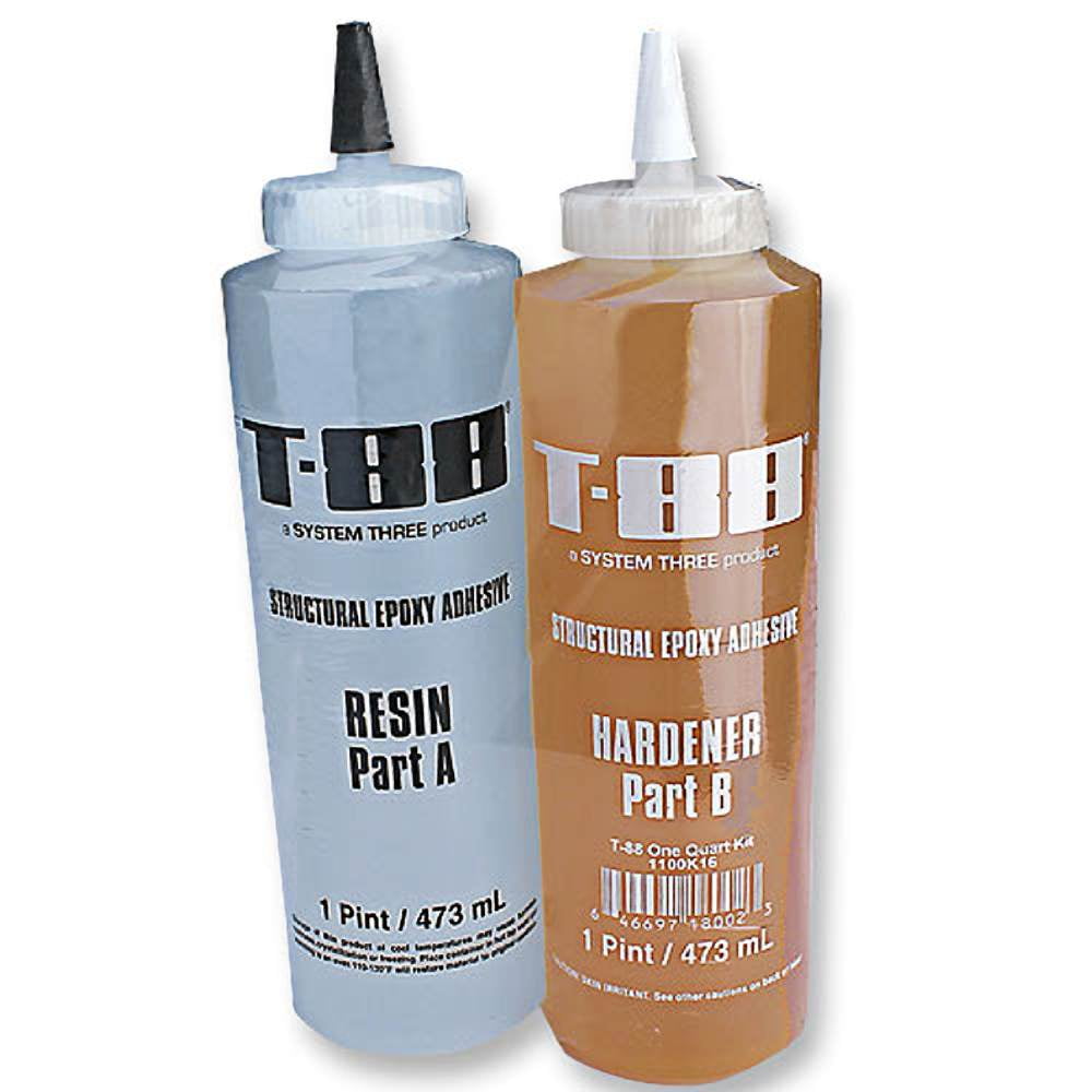 System Three 1100K16 Amber T-88 Kit, 1 Quart Bottle - Walmart.com