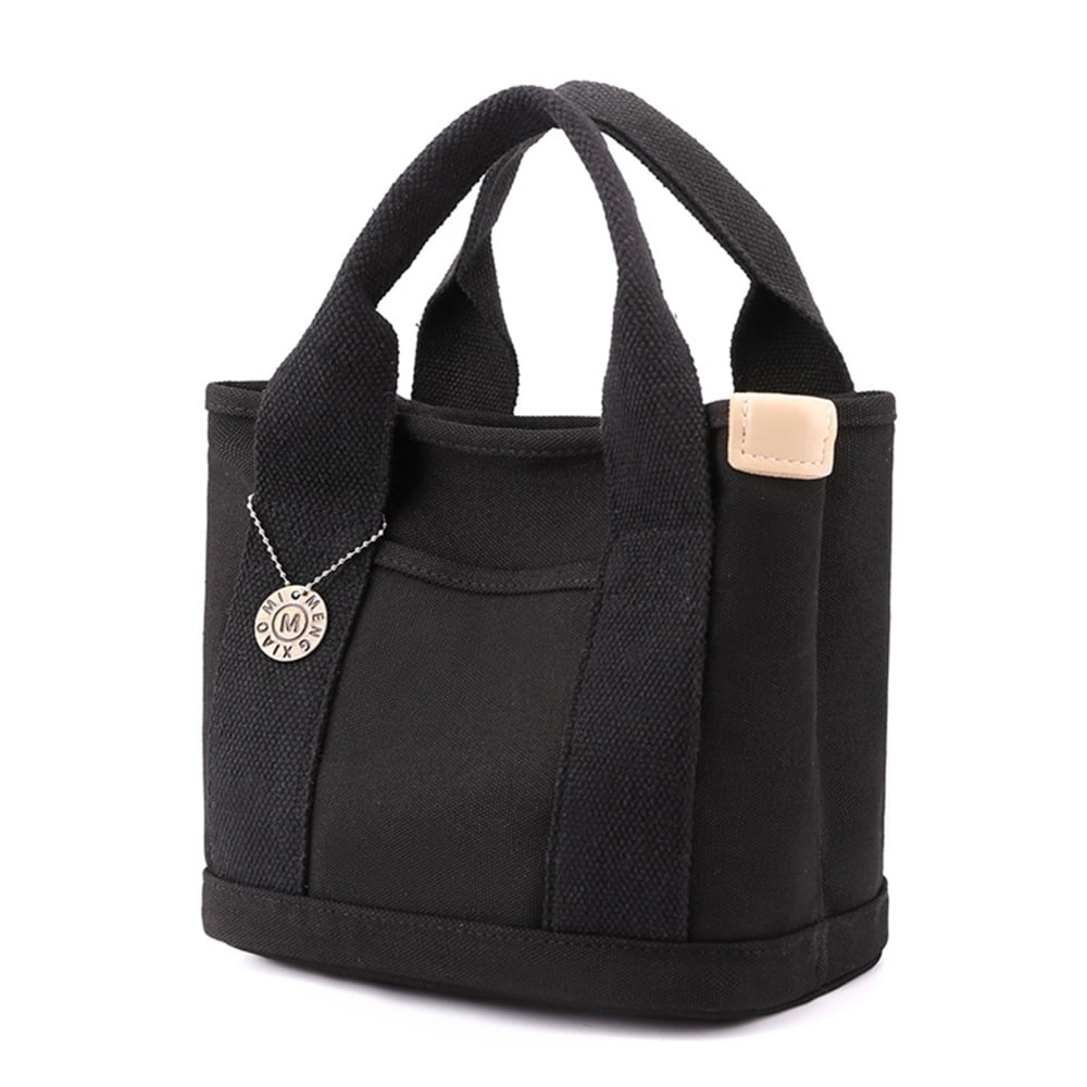 Small Tote Bag for Women Wear Resistant Zipper Handbag with Short ...