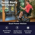 FreeStep LT7 Recumbent Cross Trainer Stepper - Zero-Impact Exercise w/Patented Physical Therapy ...