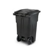 Homall Large 260 Gallon Outdoor Storage Deck Box, HDPE Plastic, Dark ...