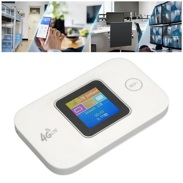 4G Mobile WiFi Router， Portable Wireless Low Cost Travel WiFi， LTE ...