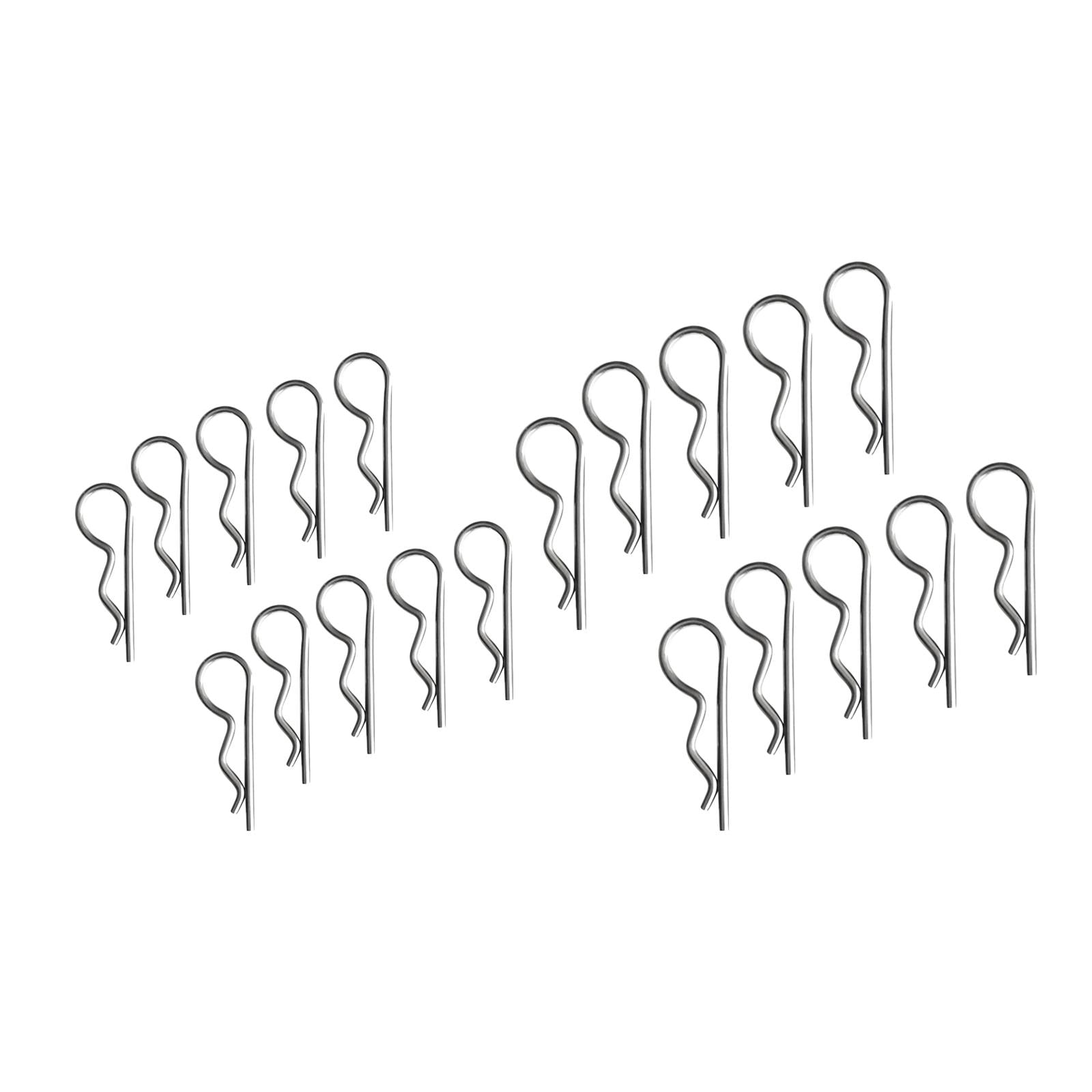 20 Pieces Marine Stainless Steel R Retaining Clip Spring Cotter Cola ...