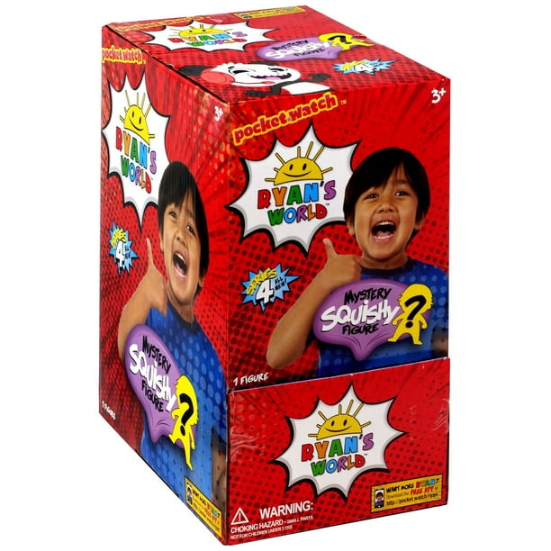 Ryan's World Series 4 Squishy Mystery Pack [24 Packs] - Walmart.com