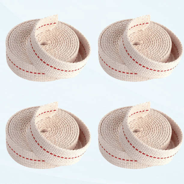 26 Foot /4 Rolls Oil Lamp Wick, 7/8 Inch Oil Lantern Wick, 7/8 Inch ...