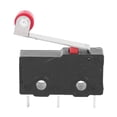 50 Pcs Mini Micro-Limit Switch Roller Lever Arm SPDT Snap Action LOT ...