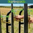 Fast Gate Latch,Instant Locking Gate Latch,Quick Secure Spring-Loaded ...