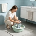 Winter Poetry Upgrade Reinforced Laundry Tub, Plastic Wash Basin, Tub ...