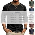 Casual Shirts for Men Outdoor Crew Neck Long Sleeve Gym Athletic Sports ...