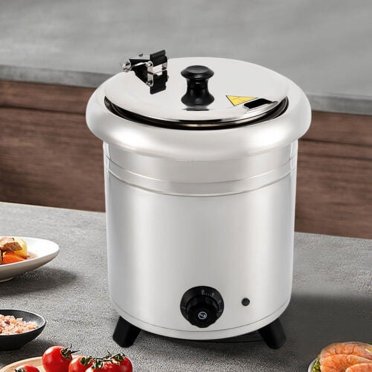 Wechef Commercial Electric Food Warmer with Display, 550W Dual Bulbs ...