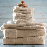 Clara Clark Bath Towels Set, 100% Cotton, Soft & Absorbent, 10 Pc ...