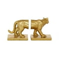 DecMode 4" Leopard Metal Bookends (Set of 2) - Walmart.com
