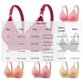 BRGZLK Lace Bras for Women Full Coverage Plus Size Comfort Soft ...