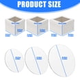 Pack of 10 Cakes Display Boxes for 8 10 12inch Cakes Feature Clear ...