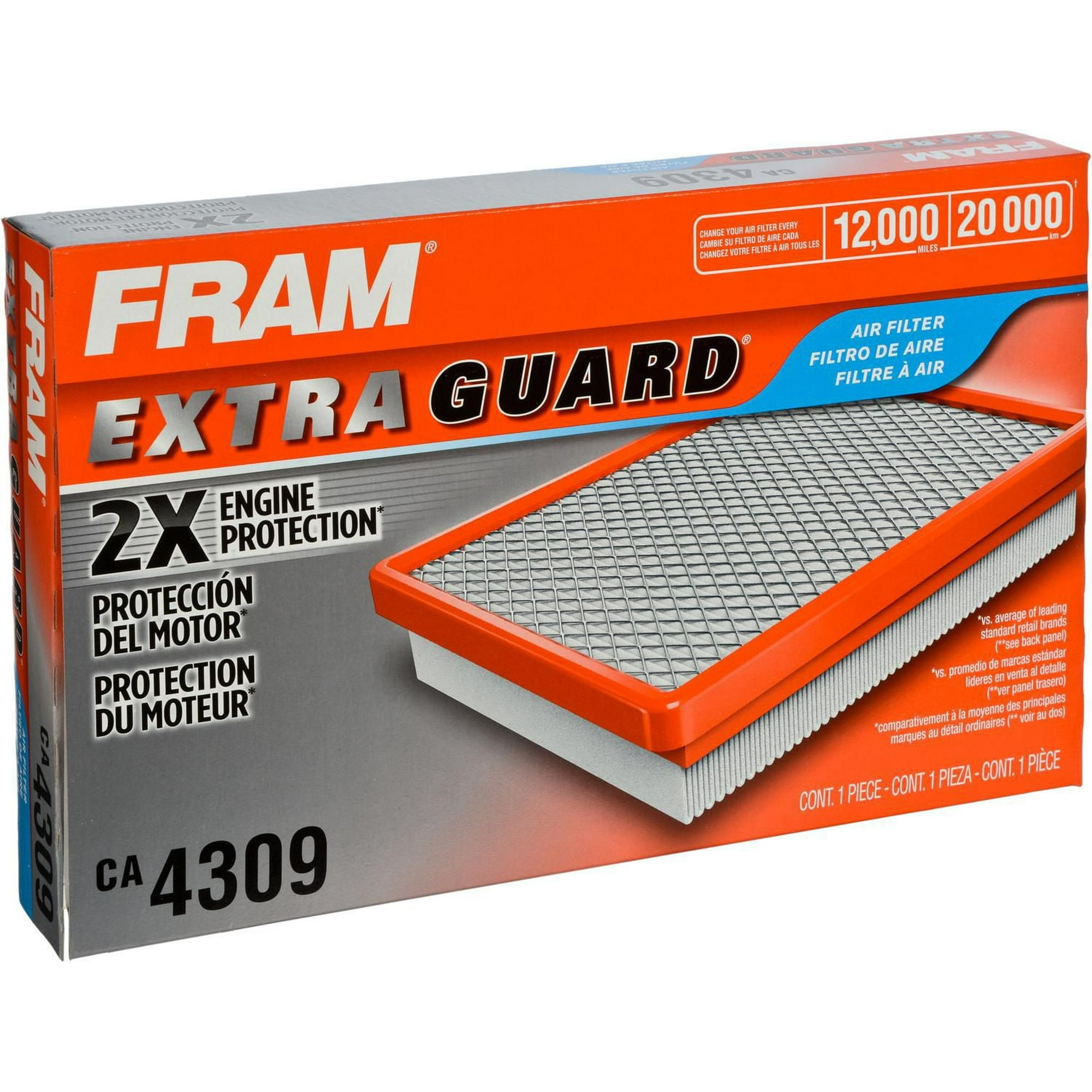 Click here for Fram Ca4309 Extra Guard Air Filter prices