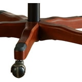 Linon Draper Office Chair, Cowhide Print, Multiple Color & Base Options ...