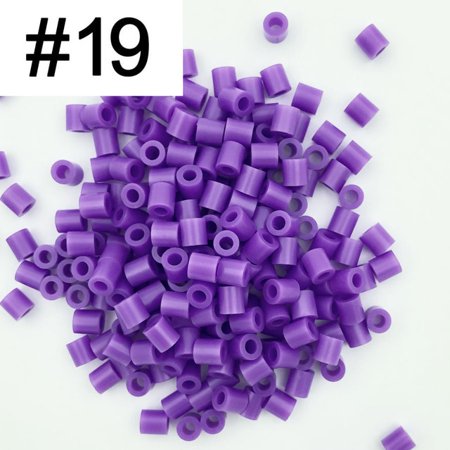 5mm / 1000pcs perler PUPUKOU fuse beads Pearly Iron Beads for Kids Hama ...