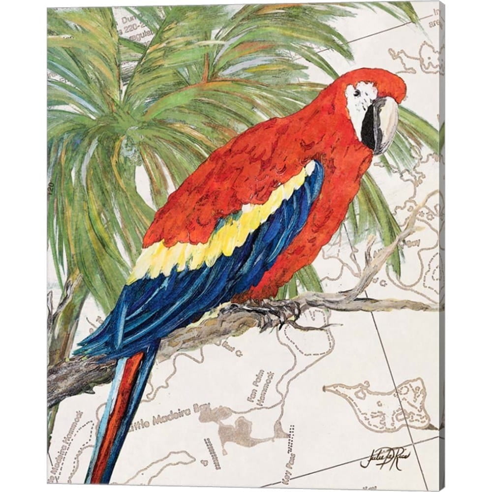 Metaverse Julie DeRice 'Another Bird in Paradise I' Canvas Art ...