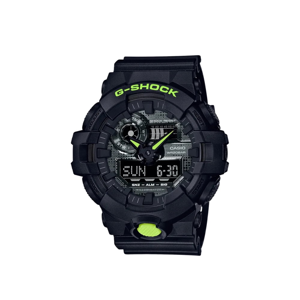 Casio G-Shock - Casio G-Shock GA700 Digi Camo Front Button Analog ...