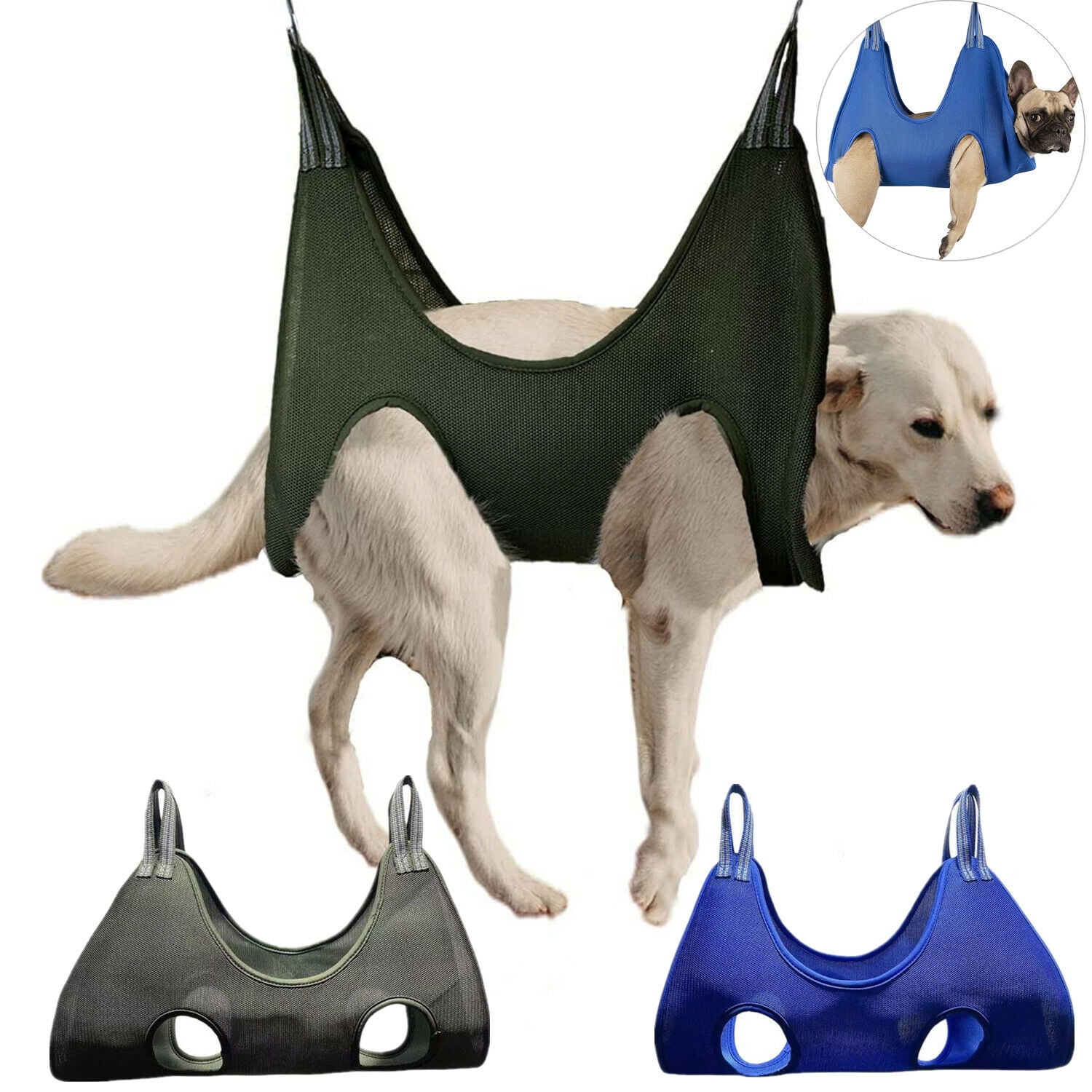Dog Grooming Hammock Pet Restraint Bag for Bathing Washing Grooming ...