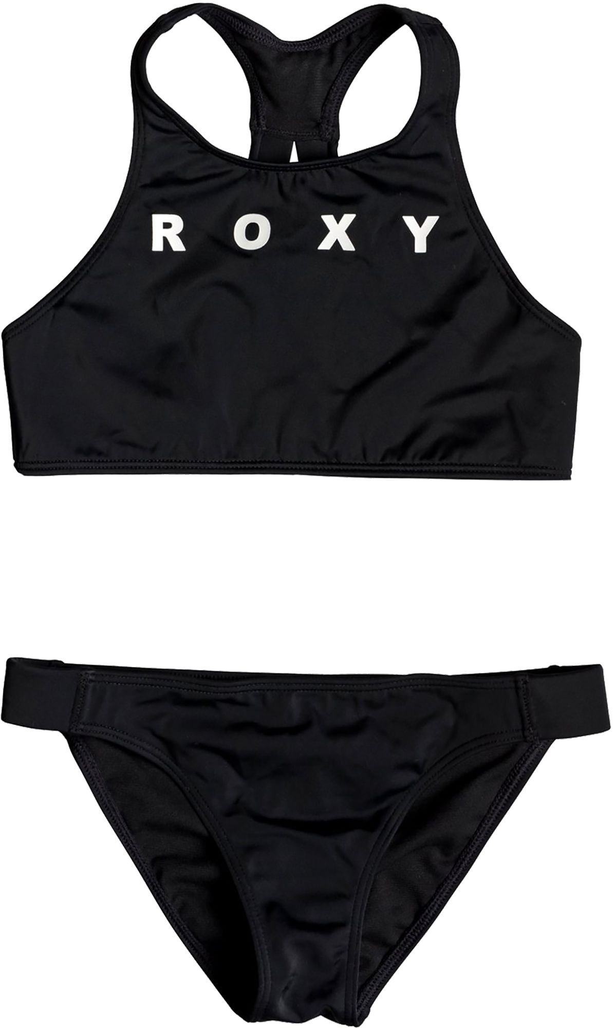 Roxy Girls Surfing Free Crop Top Bikini Set