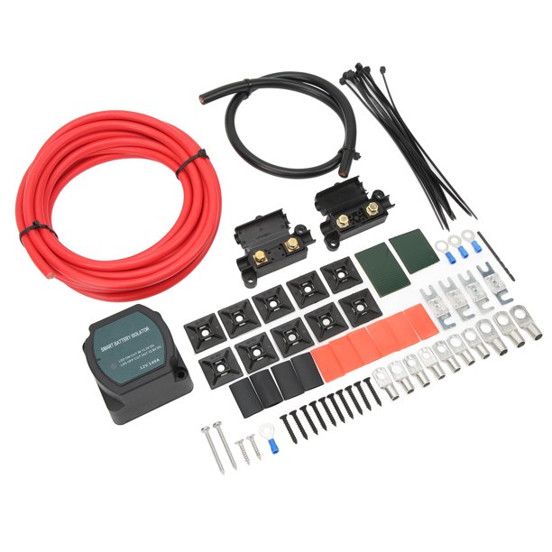 Dual Battery Relay,12V 140Amp Dual Battery Dual Battery Charge Isolator ...