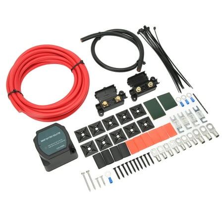 Dual Battery Relay,12V 140Amp Dual Battery Dual Battery Smart Isolator ...