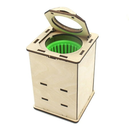 Wooden Science Experiment Washing Machine Development Toy Learning ...