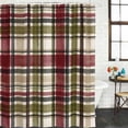 54x78 Inch Shower Curtain Decorative Buffalo Check Bathtub Bath ...