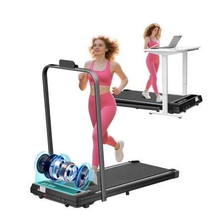 FYC Folding Treadmill for Home - Slim Compact Running Machine Portable ...