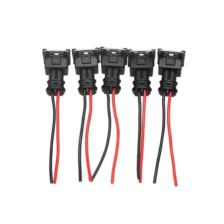 facefd 8PCS Fuel Injector Connector Wiring Plugs Fuel injector ...