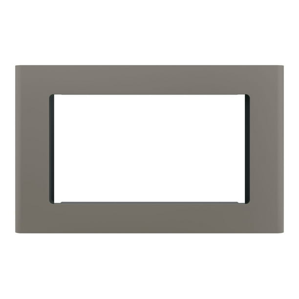 GE - Microwave oven trim kit - slate - Walmart.com
